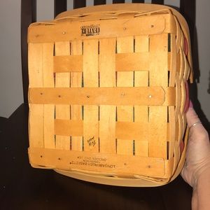 Longaberger | Accents | Longaberger Christmas Basket | Poshmark